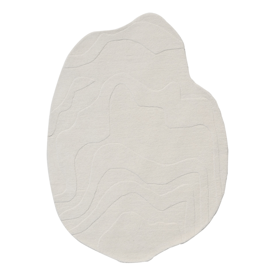 Terrain Natural White Handmade Rug I The Rugs Story